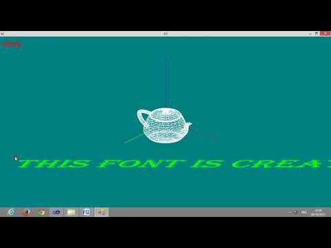 الجزء الثاني - Visual basic.NET في لغة الـ Managed DirectX رسم جملة أو كلمة باستعمال تكنولوجيا ...