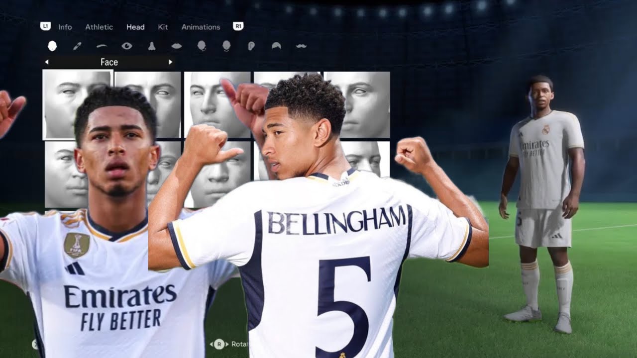 FC 24 | How To Create Jude Bellingham 🏴 - YouTube