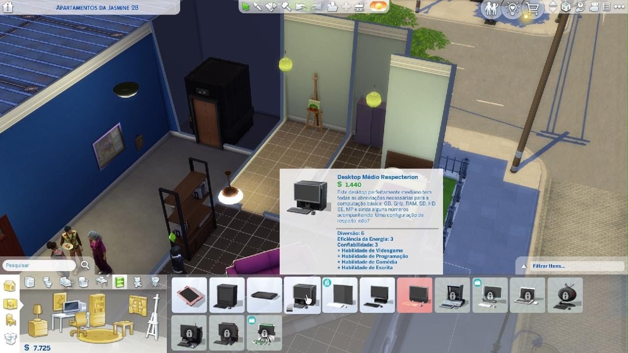 #2 fiz oba oba com a dona morte The Sims 4 - YouTube