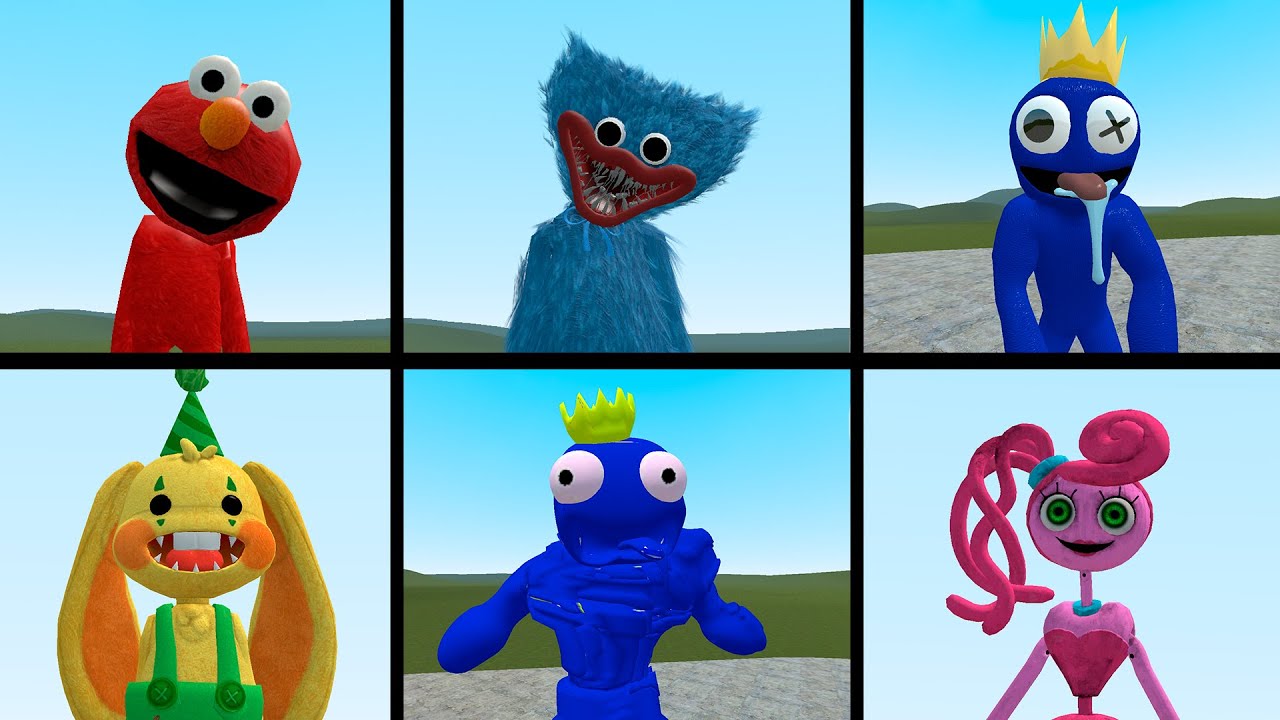 RAINBOW FRIENDS vs ALL TEAM POPPY PLAYTIME (HUGGY WUGGY, Mommy Long ...