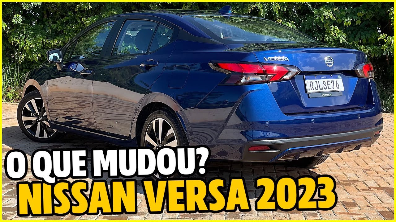NISSAN VERSA 2023 MUDOU, MAS NÃO É O QUE VOCÊ ESTÁ PENSANDO. PREÇO ...