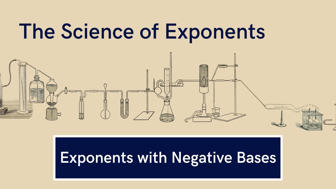 Solving Exponents with Negative Bases - 6.EE.1 - YouTube