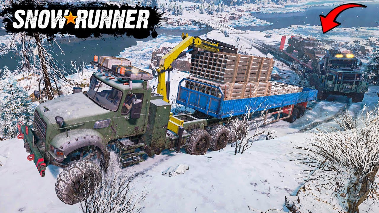 Nesse mapa é SÓ ROLÊ CABULOSO!!! - SNOWRUNNER - YouTube