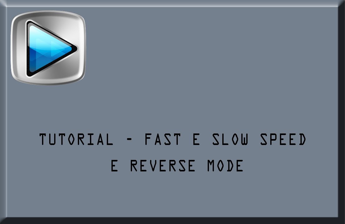 Tutorial - Fast Speed e Slow Speed / Reverse Mode - Sony Vegas Pro ...