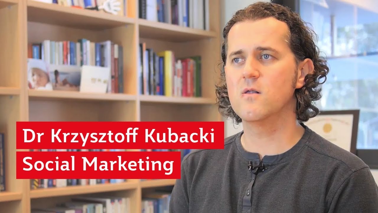 Dr Krzysztof Kubacki on social marketing - YouTube