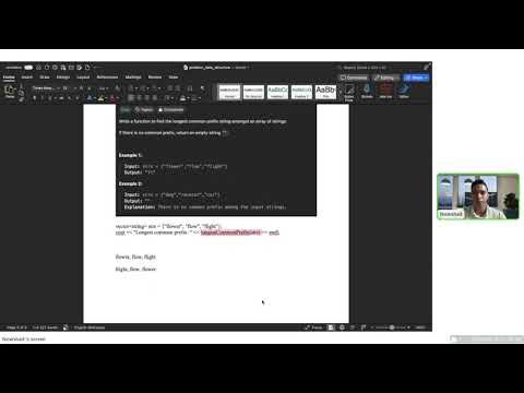 Find the Longest Common Prefix in C++ | Step-by-Step Tutorial - YouTube