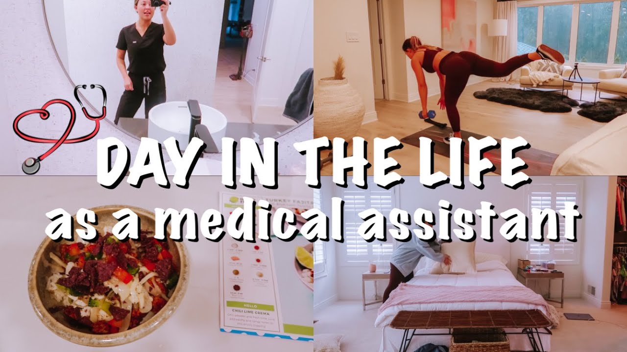 DAY IN THE LIFE AS A MEDICAL ASSISTANT | Pre-PA Student - YouTube
