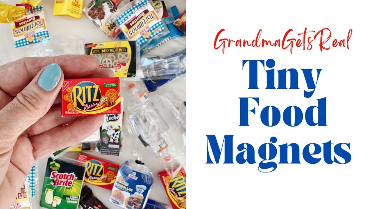 Tiny Food Magnets 🧲 - YouTube