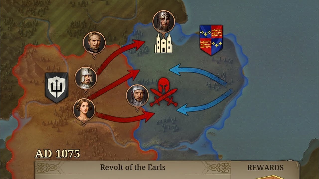 European War 7: House of Normandy - Part 5 Revolt Of The Earls - YouTube