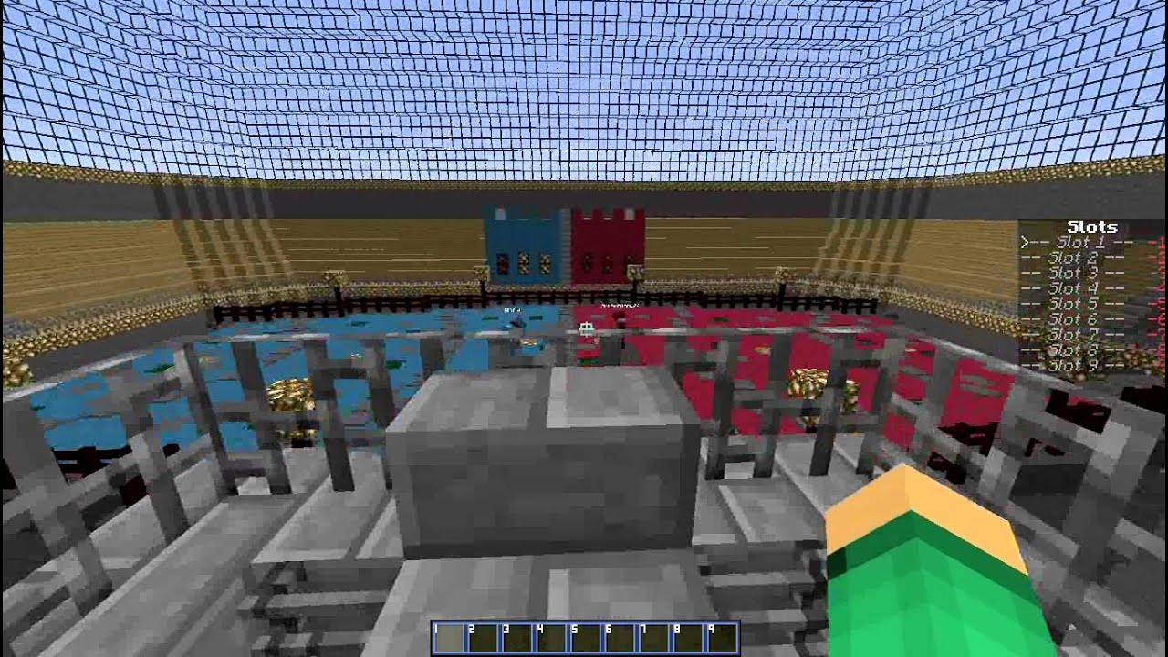 Minecraft Bending Server Pro-Bending Arena. First test - YouTube