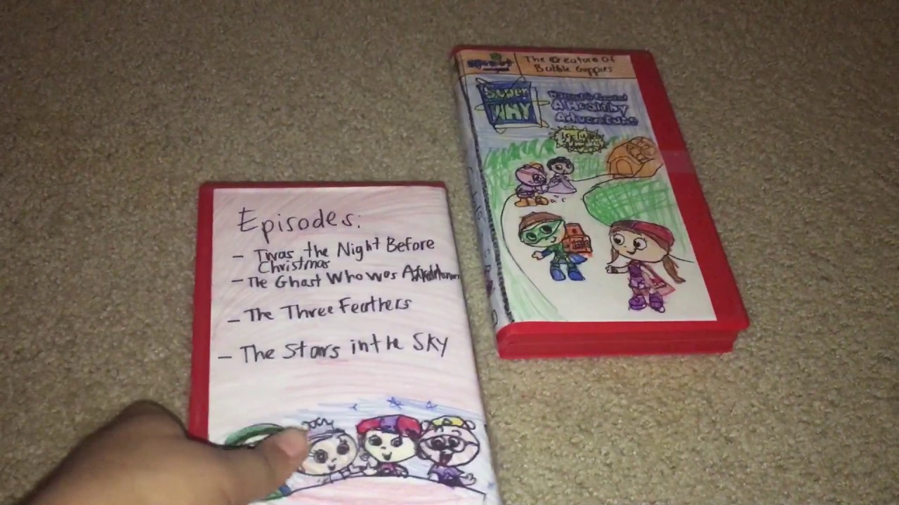 2 Different VHS Tapes From Super Why! - YouTube