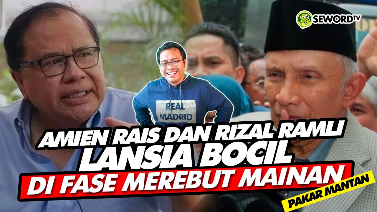 Alifurrahman: AMIEN RAIS DAN RIZAL RAMLI LANSIA BOCIL, DI FASE MEREBUT ...