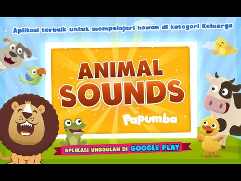 Papumba Animal Sounds - Belajar asik dengan suara Android Game For Kids ...