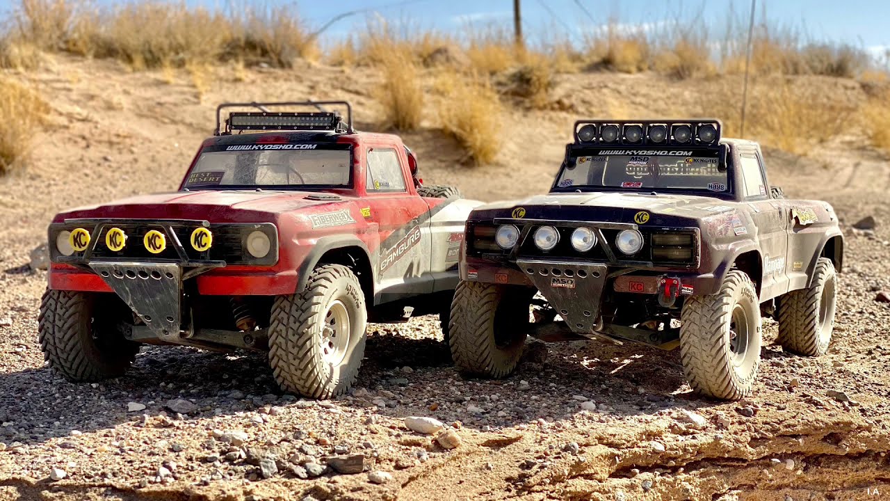 Kyosho Outlaw Rampage Kit Pro duo with @Rc Basher Boi - YouTube