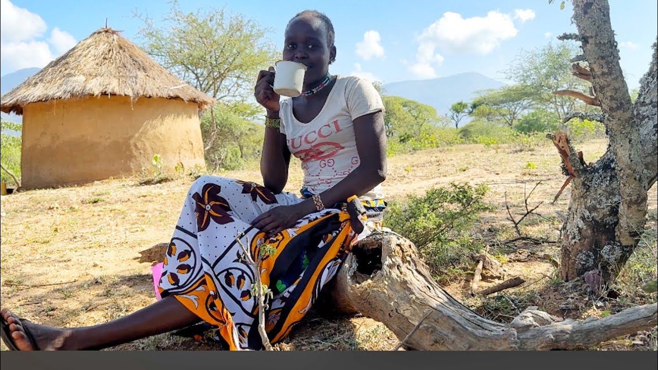 Daily life in a Traditional Homestead/African village life/#villagelife ...