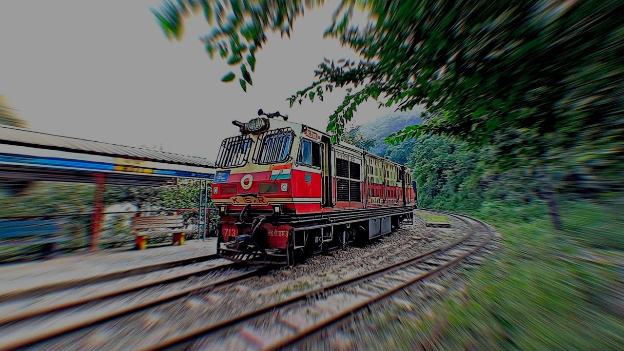 Kalka Shima Toy Train Journey: Kalka To Solan - YouTube