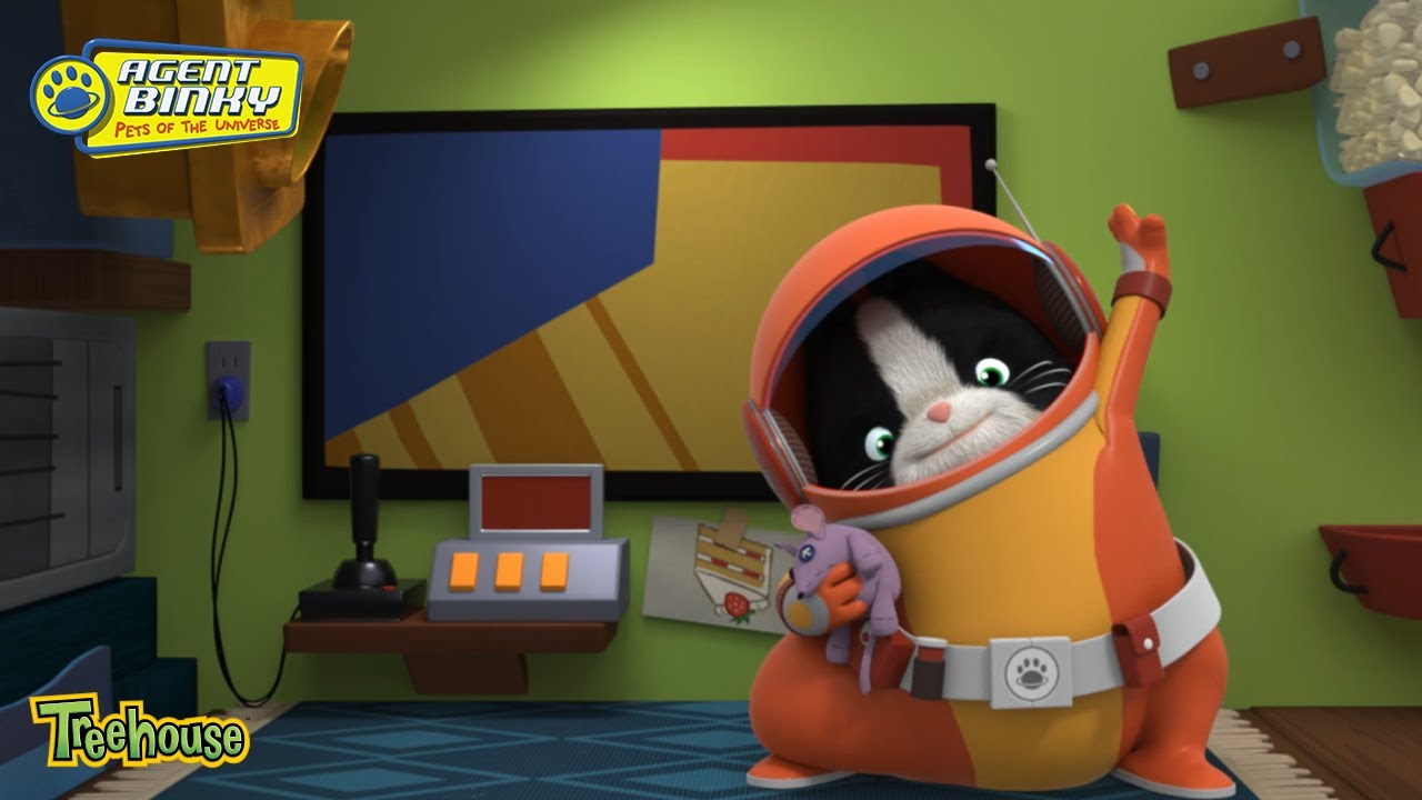 Agent Binky: Pets of the Universe | Happy Nappy | Treehouse - YouTube