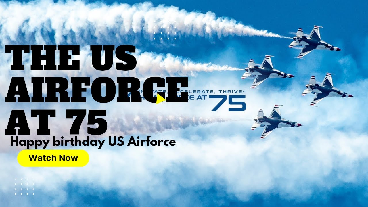 Today is 75th Anniversary of the US Airforce |Happy birthday US ...
