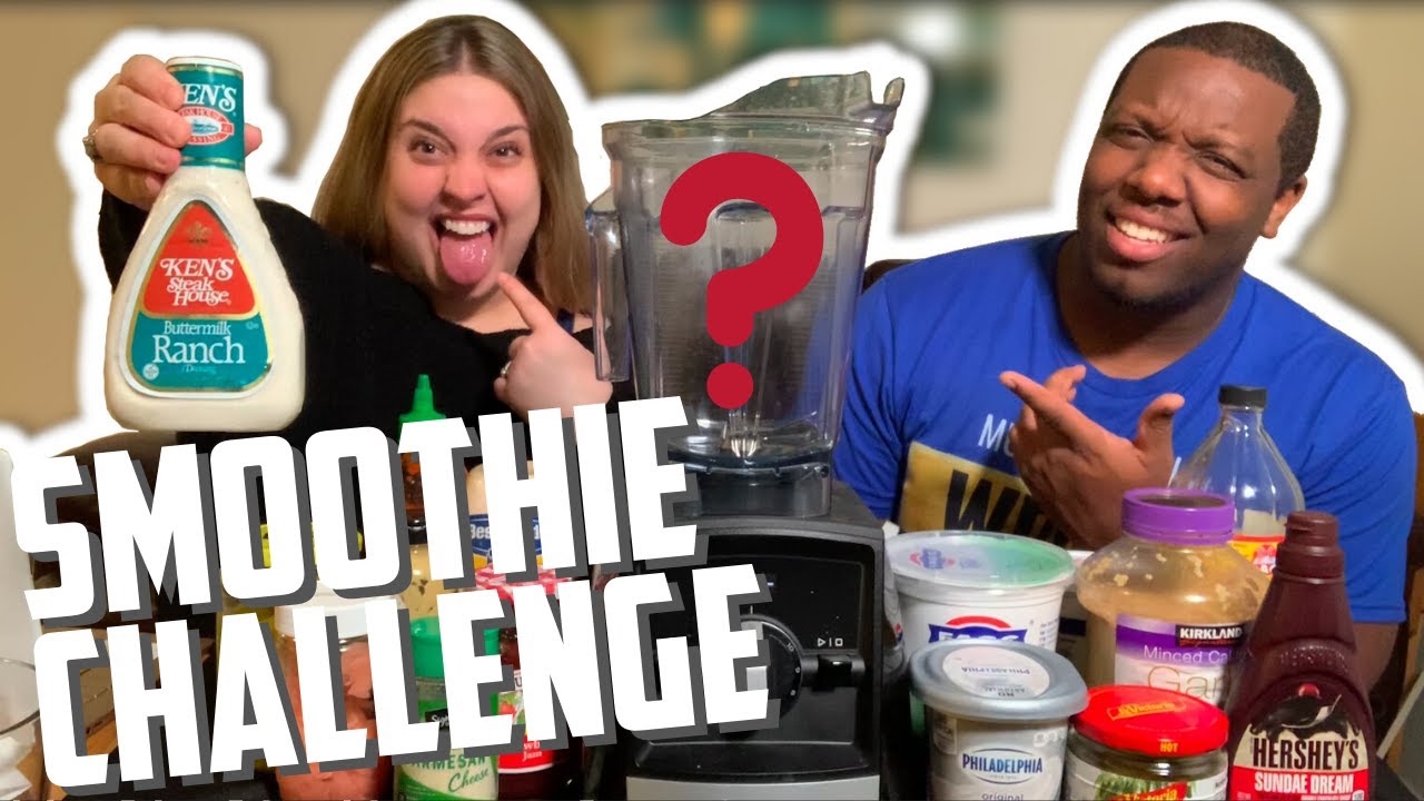GROSS Smoothie Challenge PT. 1 by SLICE n RICE [FUNNY] - YouTube