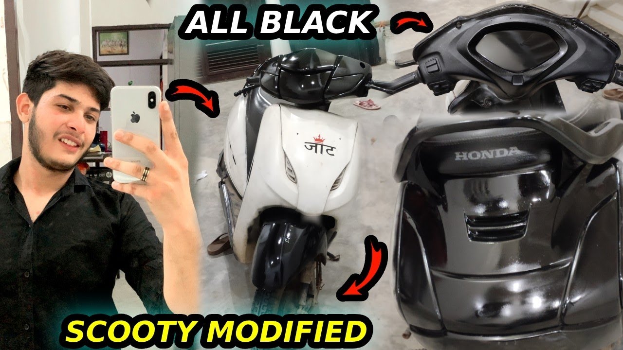 ACTIVA 2G FULL MODIFIED| ACTIVA MODIFICATION AT HOME| BEST ACTIVA ...
