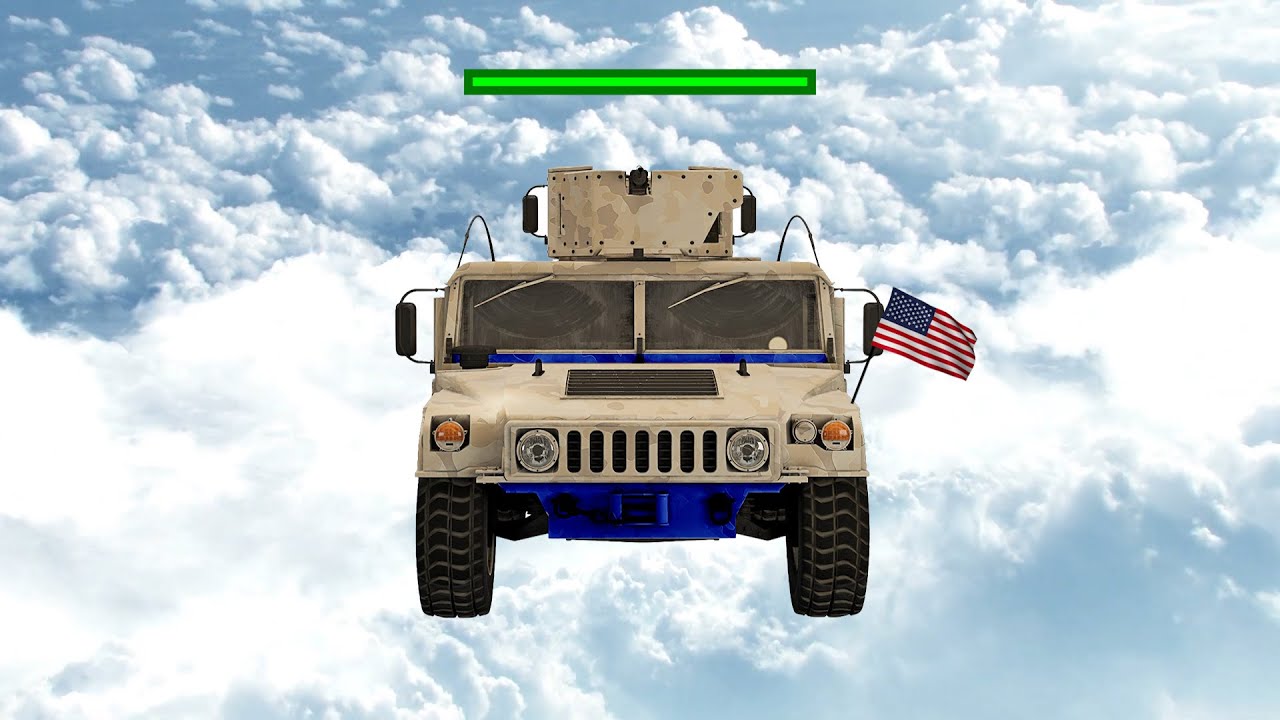 Won't you fly high, Humvee - YouTube