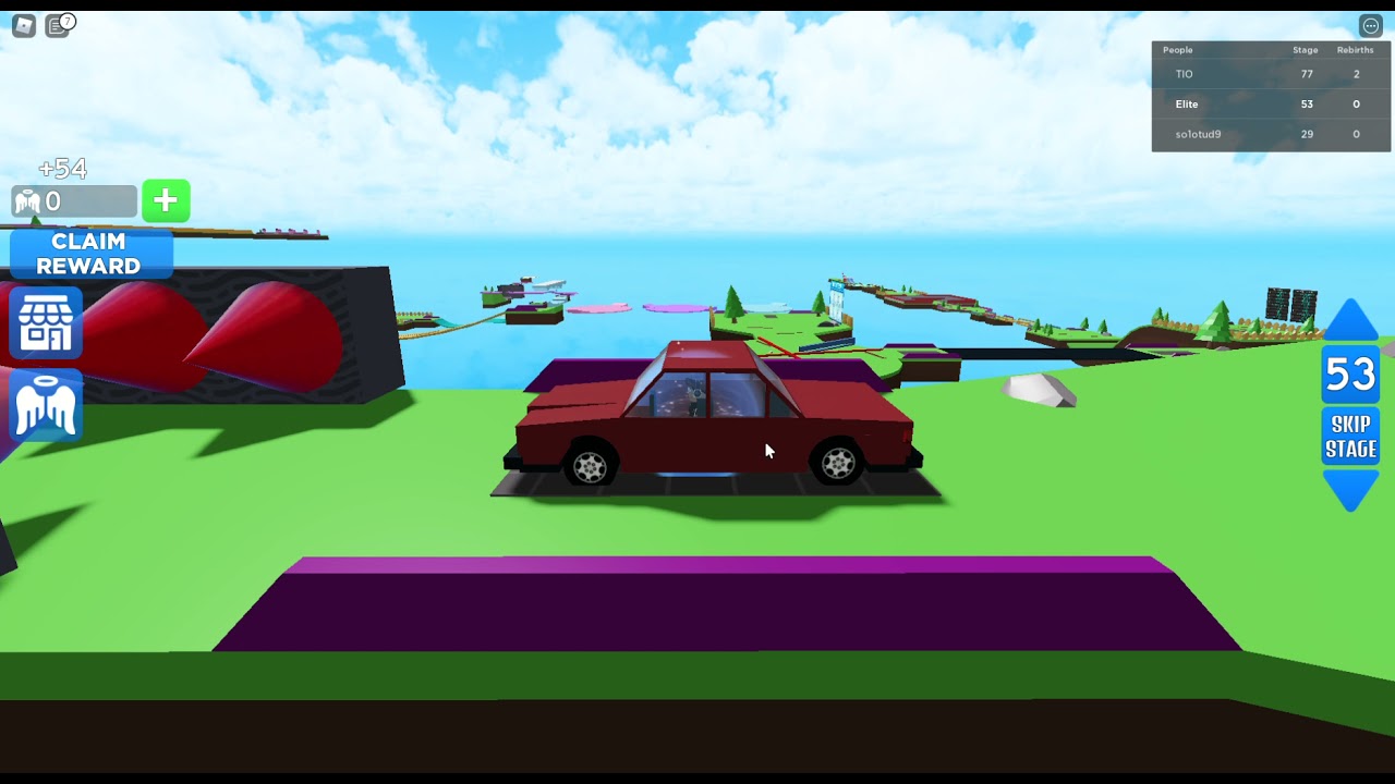 Roblox Car Obby Level 49-60 - YouTube