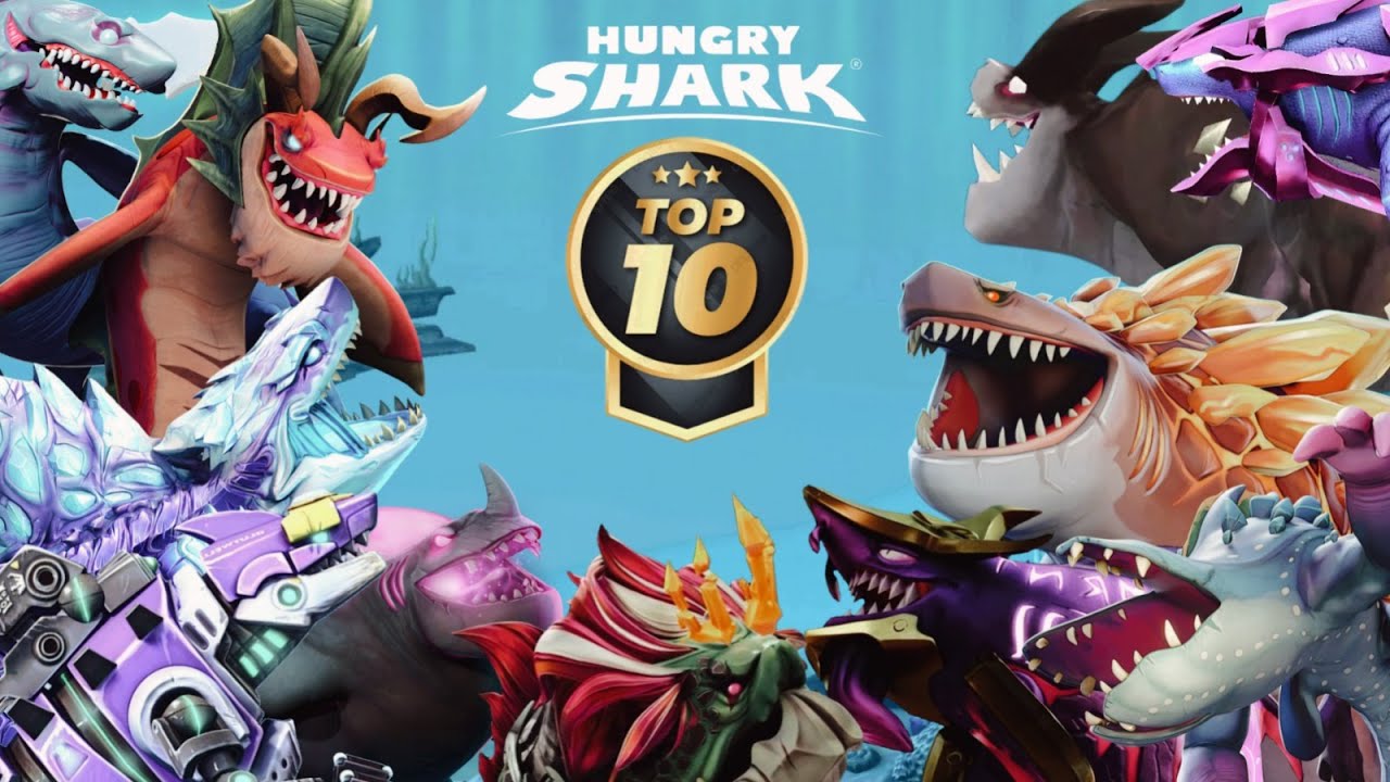 TOP 10 HUNGRY SHARK - NEW 2024 ( BEHELLMOUTH UPDATE) - Hungry Shark ...