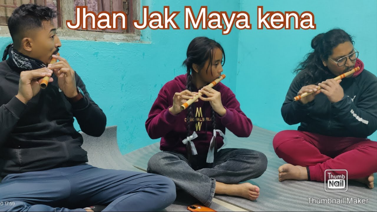 Newari Song, Jhan Jak Maya kena - Bedhyapati Dafa khala , Guru Rajendra ...
