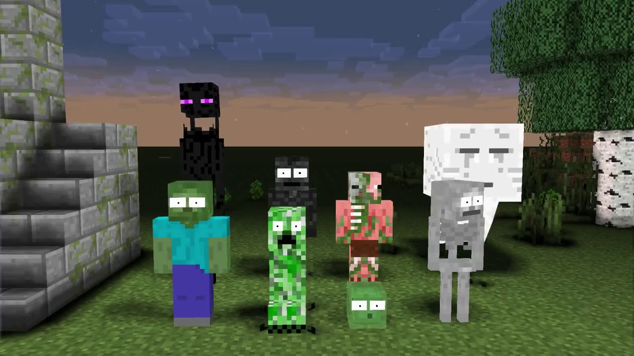 Monster School: SHORT LIFE CHALLENGE - Minecraft Animation - YouTube