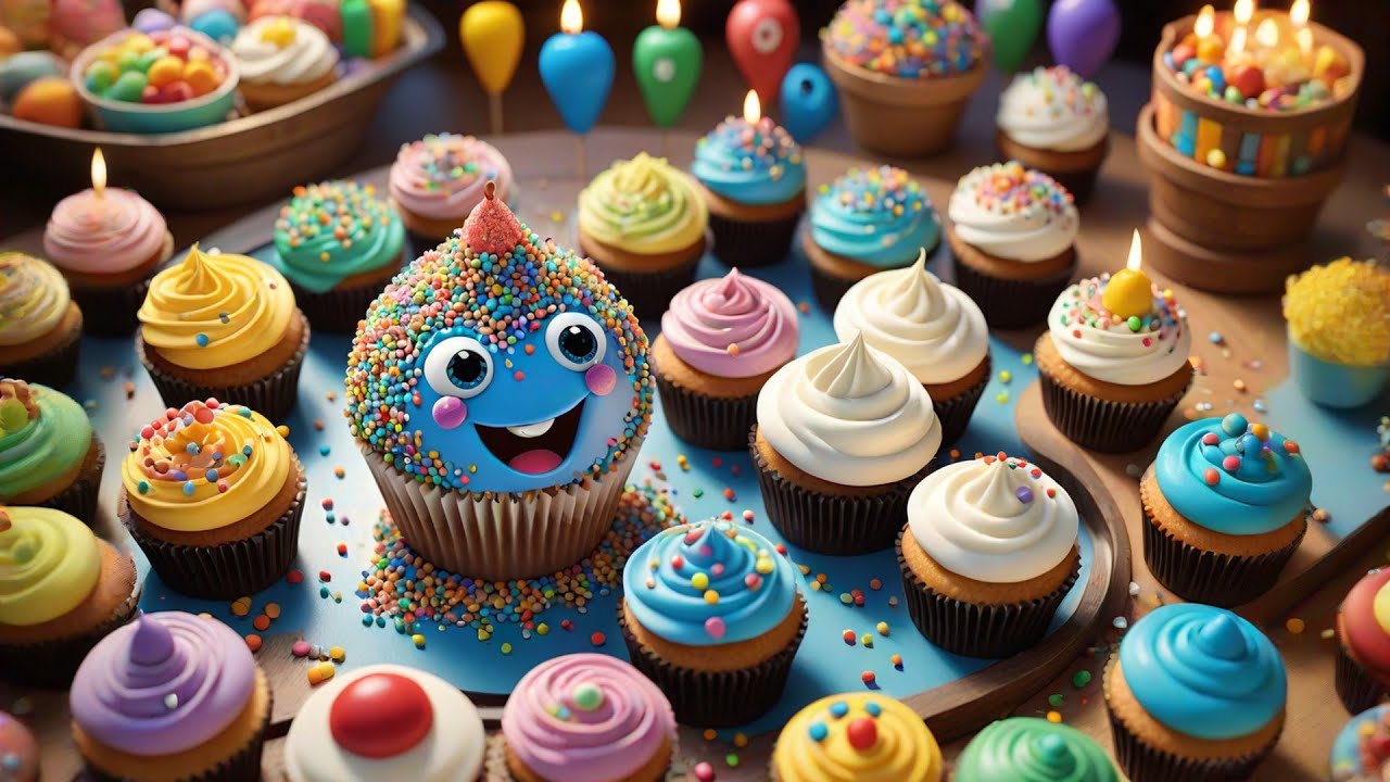 Count the Cupcakes 1 to 20 | Fun Counting Song for Kids | Sweet Nursery ...