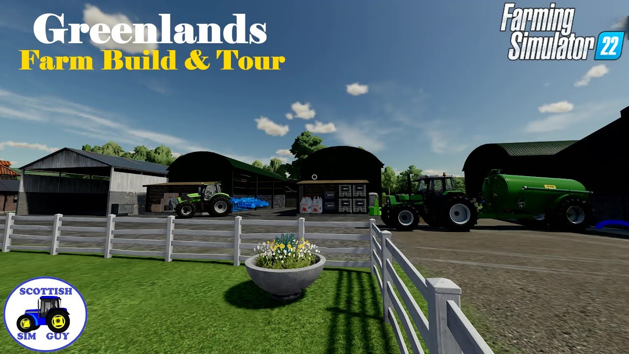 Greenlands / Farm Build / Timelapse / Farming Simulator 22 / FS22 ...