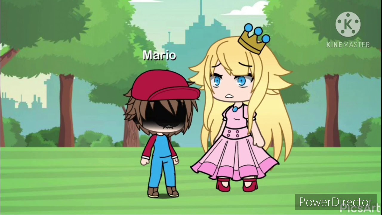 My own super Mario growing up story super Mario gacha life - YouTube