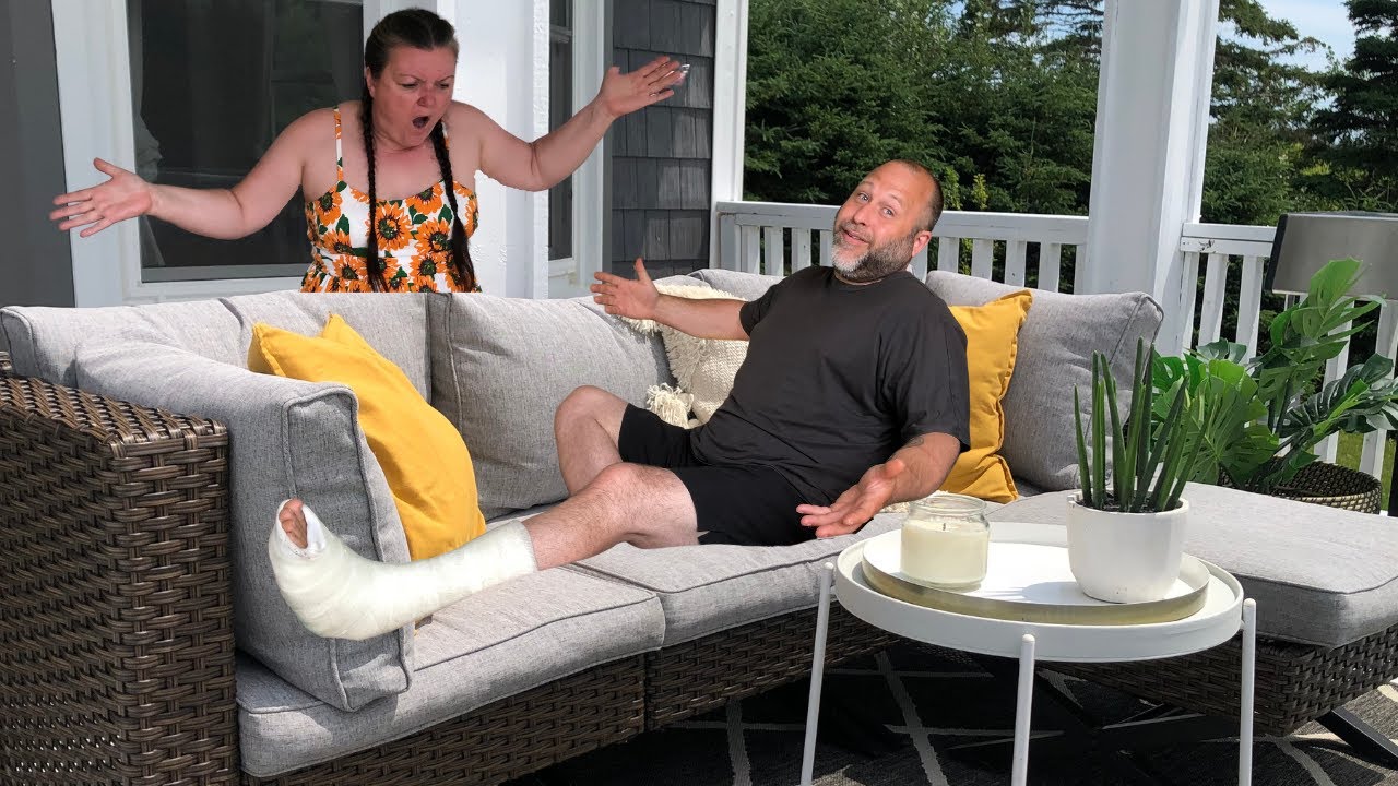 He LITERALLY needs to get back on his feet... - YouTube