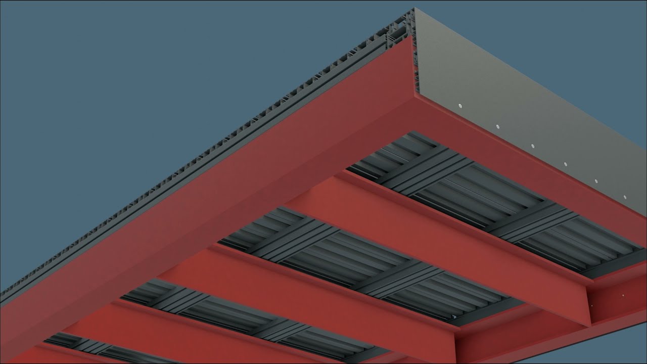 AliClad Lite Balcony Soffit Cladding Installation - YouTube