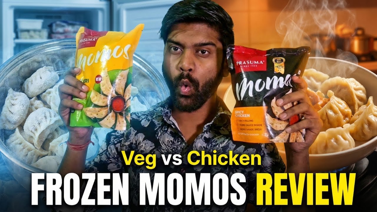 Should You Buy Frozen momo? | Prasuma Frozen Momos Review - YouTube