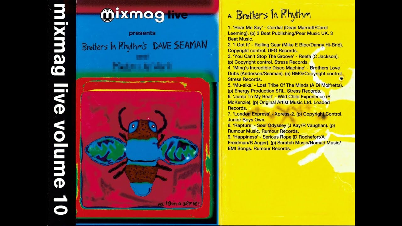 MIXMAG Live Volume 10 Mixed by Brothers In Rhythm's Dave Seaman - YouTube