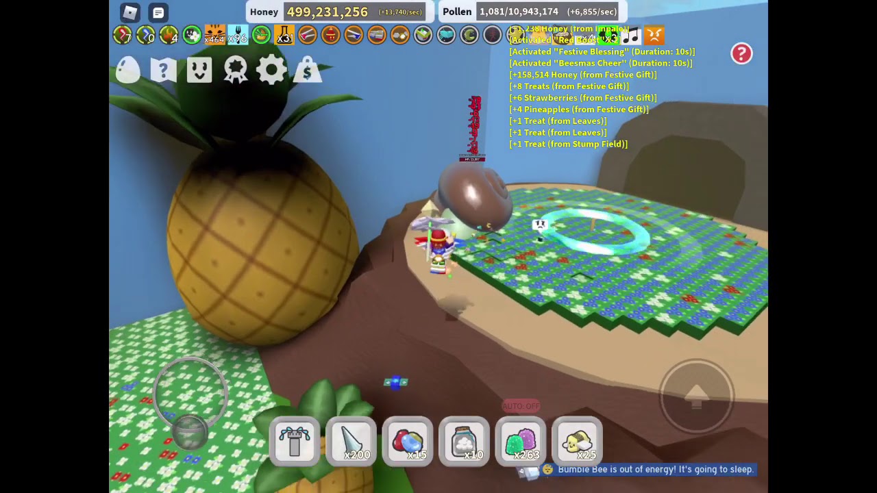 I Finally Defeated Stump Snail For The First Time In Roblox BSS!! - YouTube