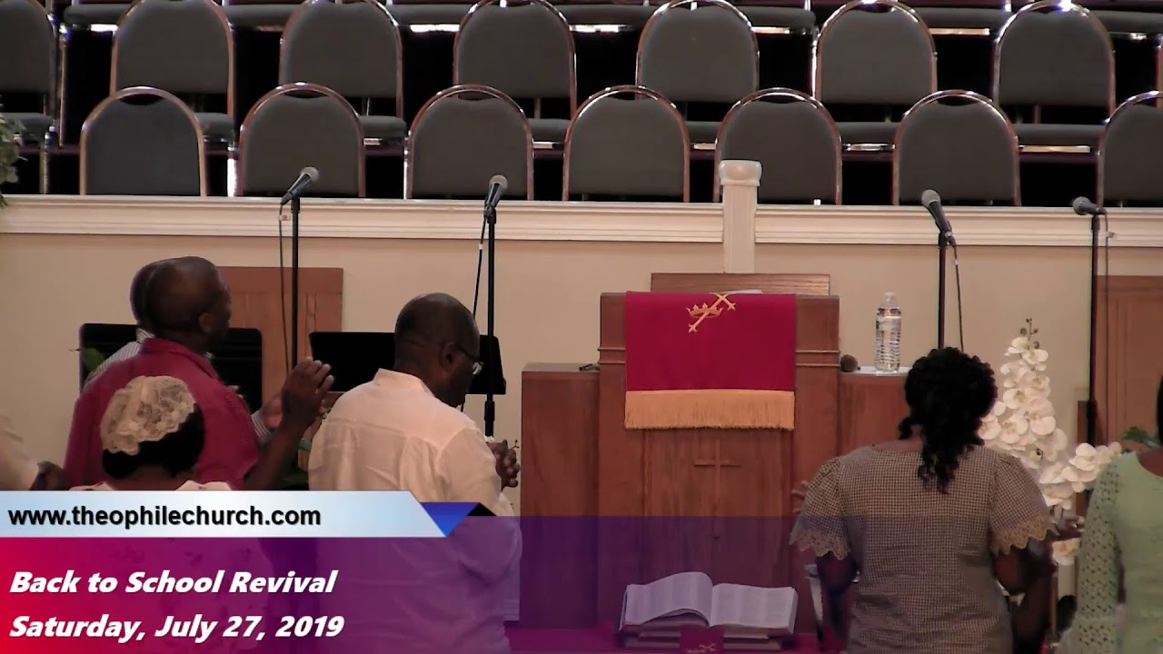 Back to school revival 2019 - Sat July 27 - day 2 - YouTube