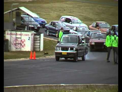 V8 rodeo skid at Winton Raceway PCM 2012 - YouTube