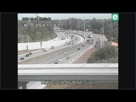 Parts of state Route 161 closed for expansion project - YouTube