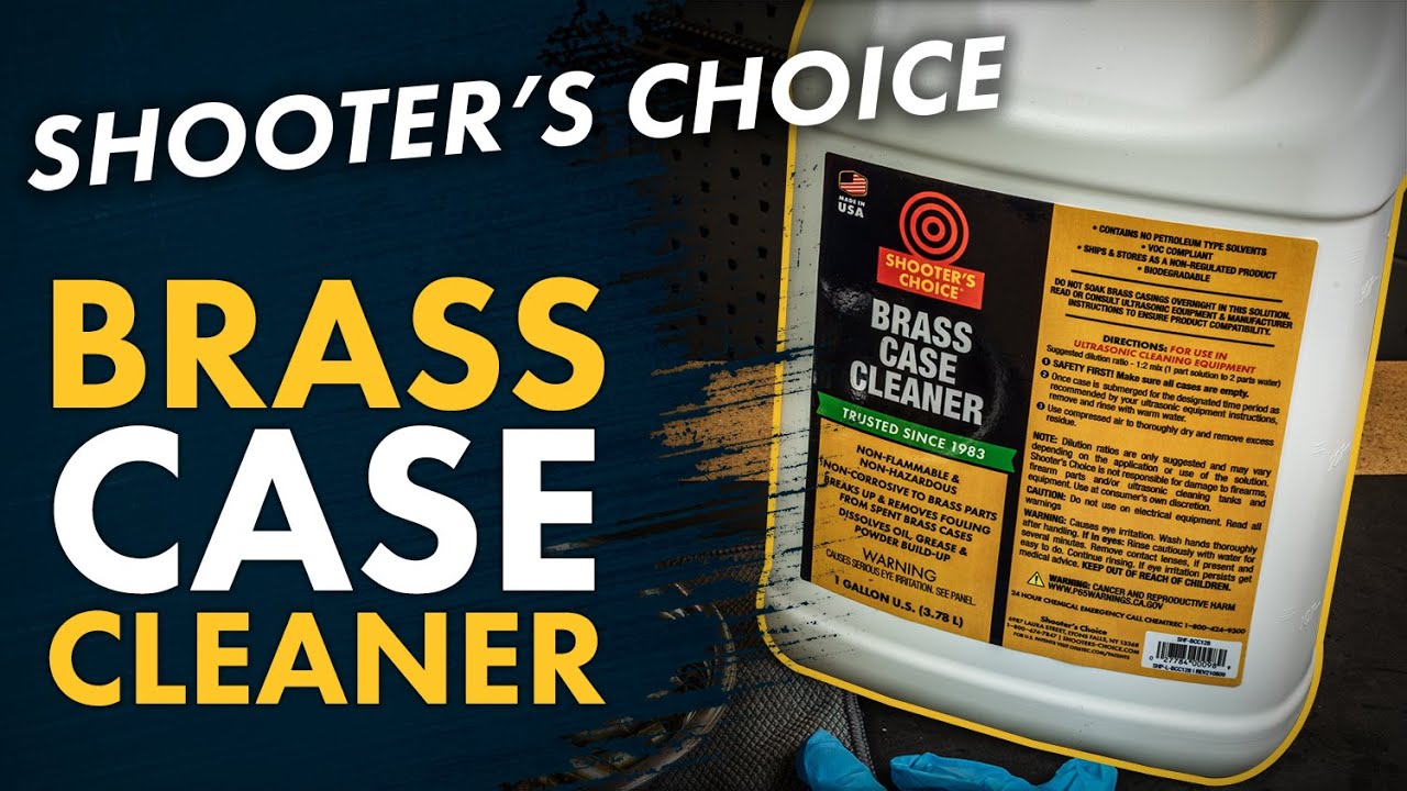 Shooter's Choice Brass Case Cleaner - YouTube