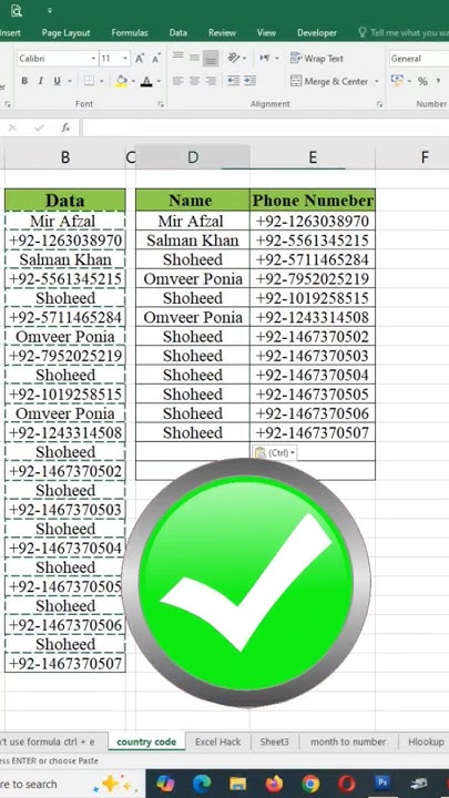 Rearrange Data in Excel #exceltips #exceltricks #excel #shortsvideo #shortfeed - YouTube