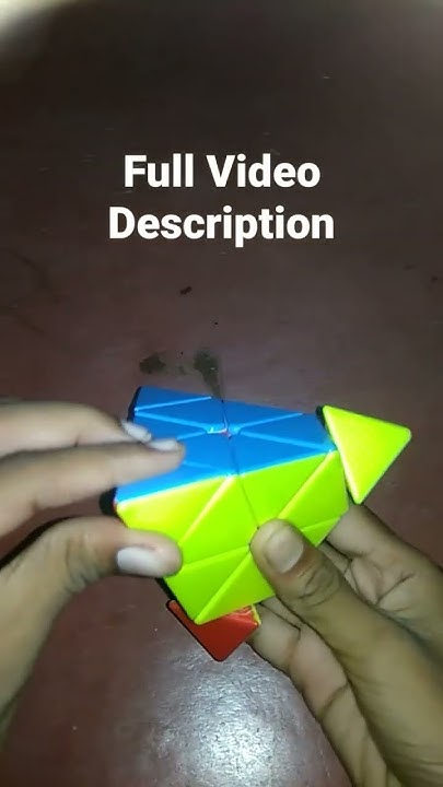 Pyraminx Cube New Pattern 😱 #shorts #short #shortvideo #rubiksking #rubikscube - YouTube