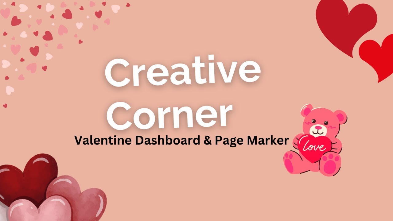 Creative Corner dashboard/page marker - YouTube