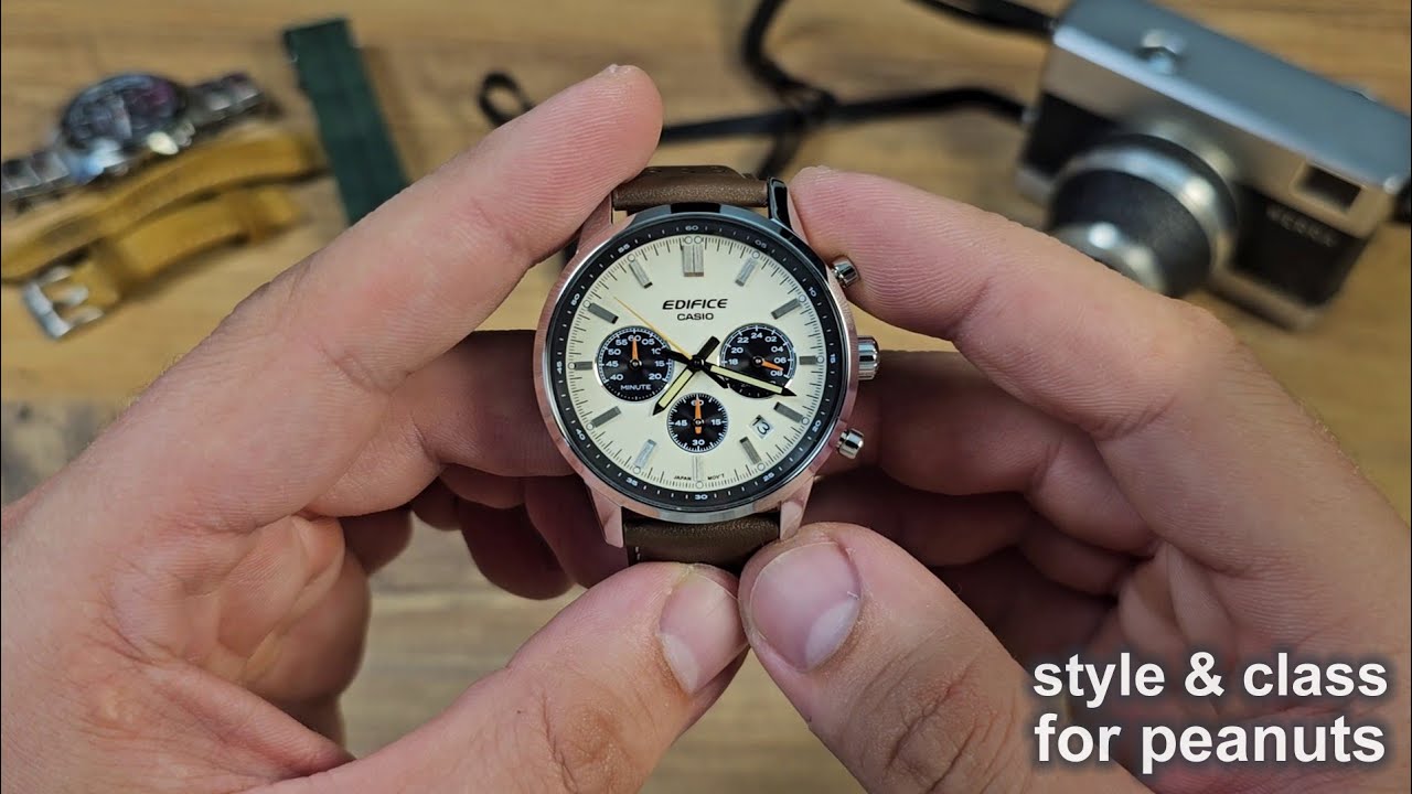 Casio Edifice EFR 575 - Watch Review - YouTube