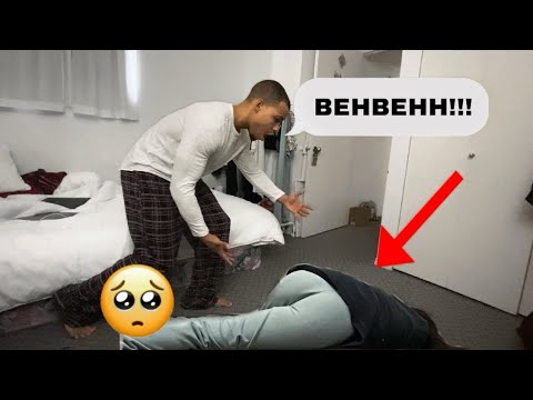 Pass Out Prank On Boyfriend *Cute Reaction* - YouTube