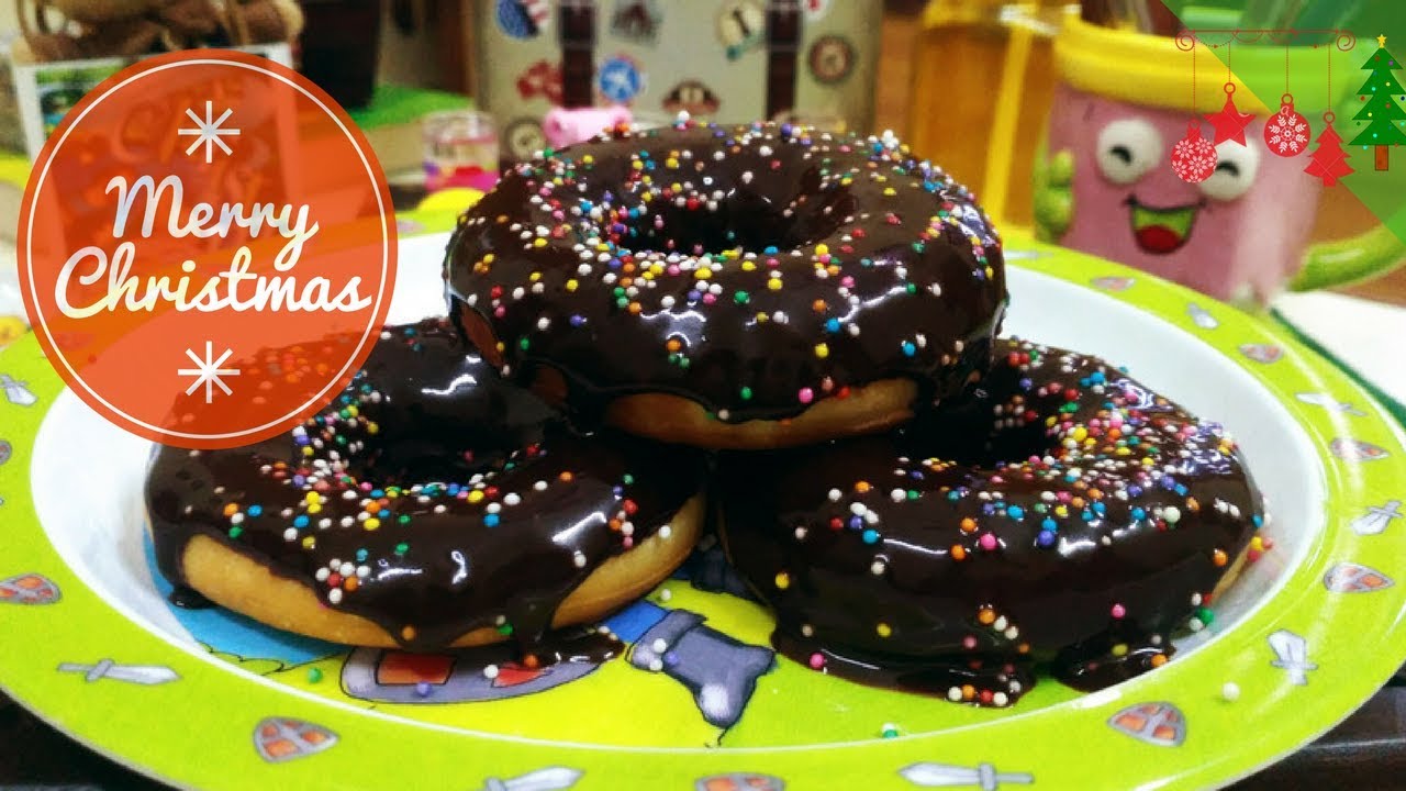 Choco Donuts Recipe | Chocolate Donuts | Donuts Recipe | how to make ...