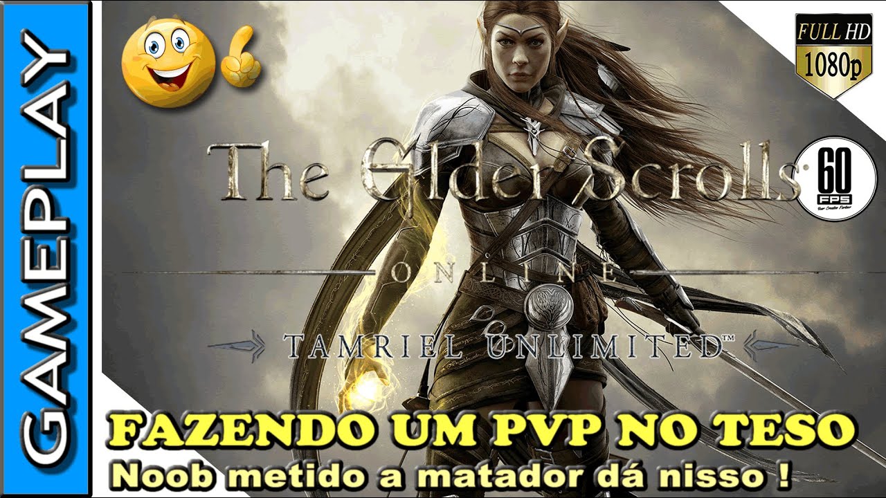 THE ELDER SCROLLS ONLINE GAMEPLAY - PVP voltando a jogar TESO o MMORPG ...