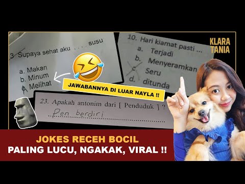 JOKES RECEH BOCIL PALING LUCU, NGAKAK, VIRAL !! 🤣🤣 | Klara Tania