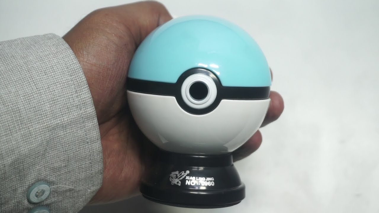 Pokemon Ball Pencil Sharpener for Kids - YouTube